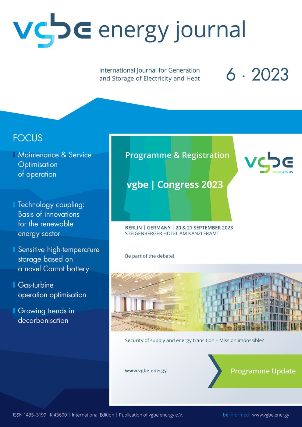 vgbe energy journal – vgbe energy